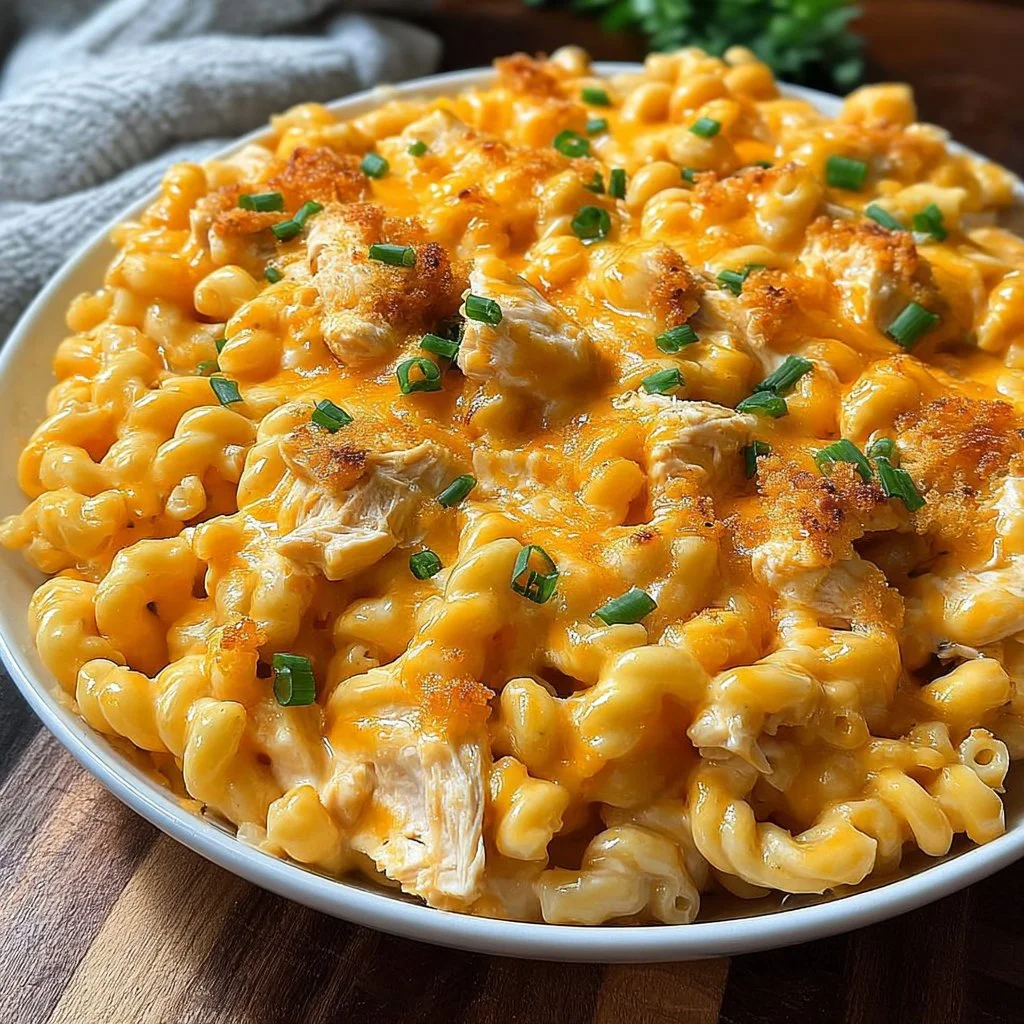 Buffalo Chicken Mac and Cheese
