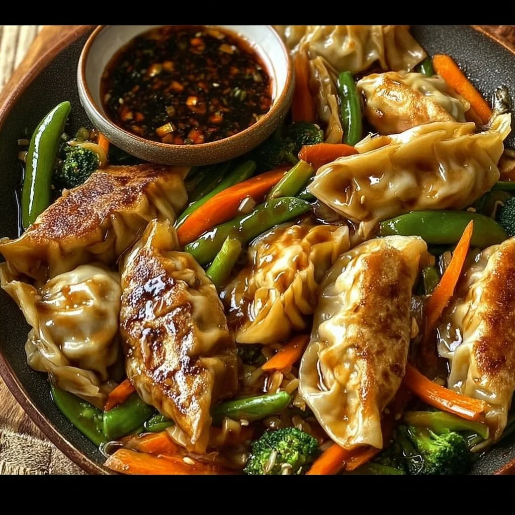 Easy Potsticker Stir Fry