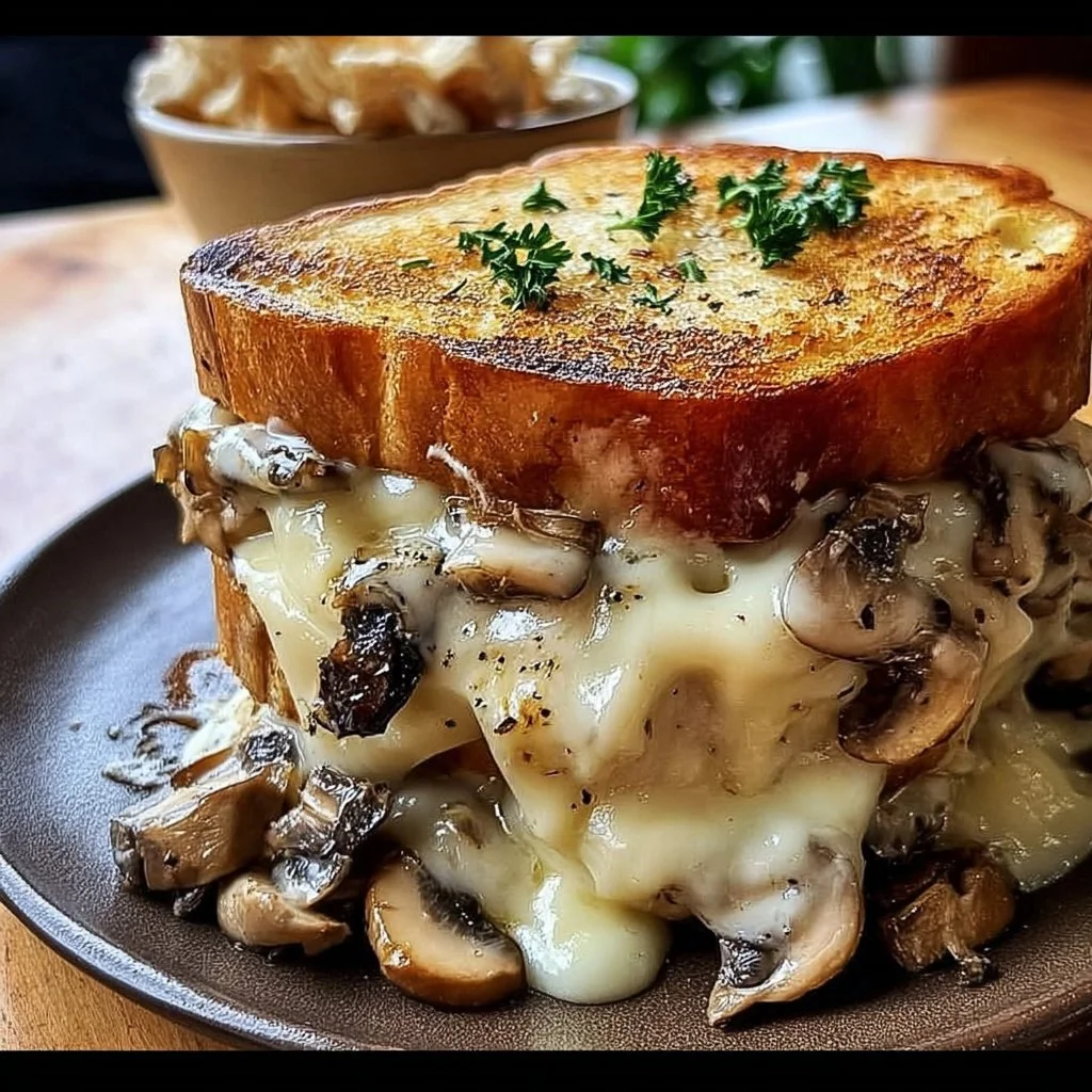 Easy Swiss Mushroom Melt