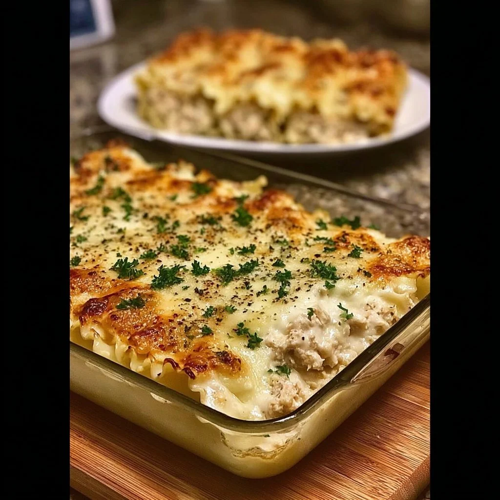 Garlic Parmesan Chicken Lasagna Roll-Ups – Cheesy, Creamy, and Totally ...