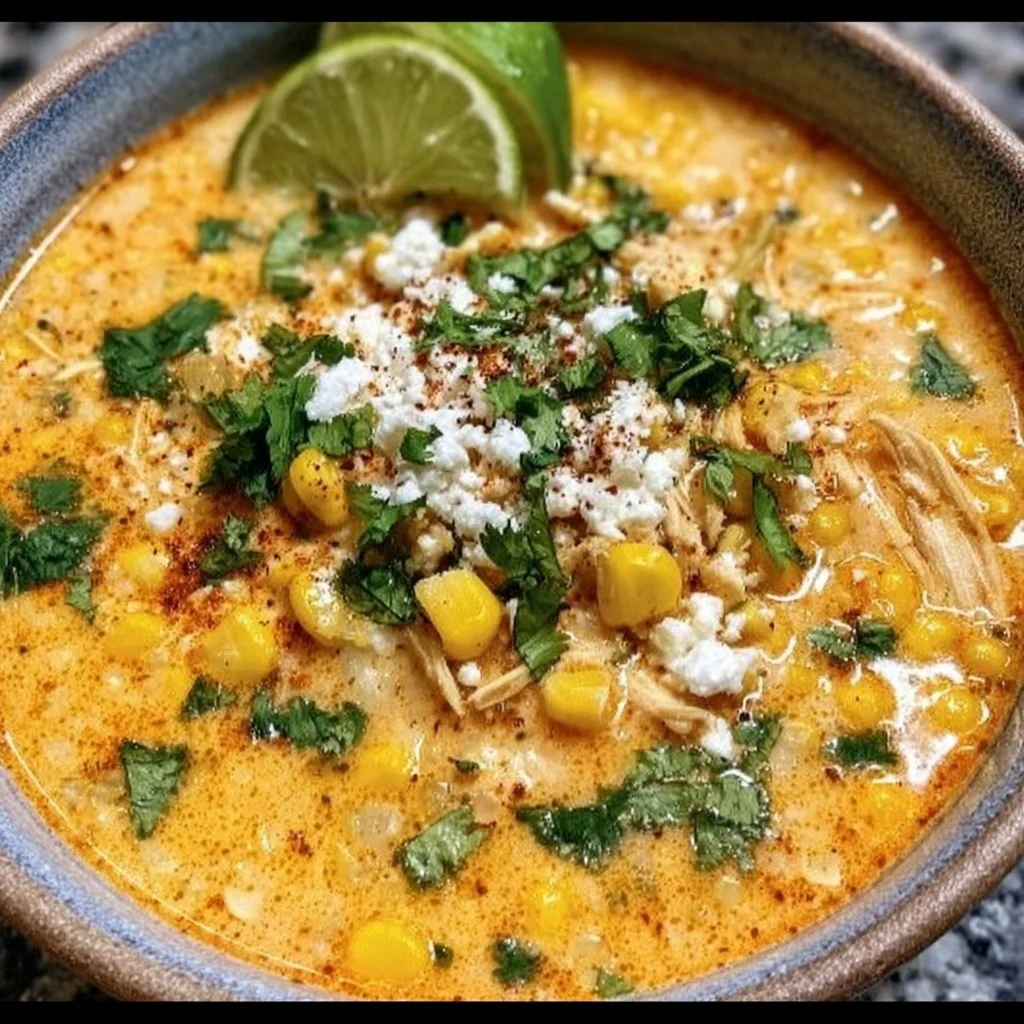 Mexican Street Corn Soup