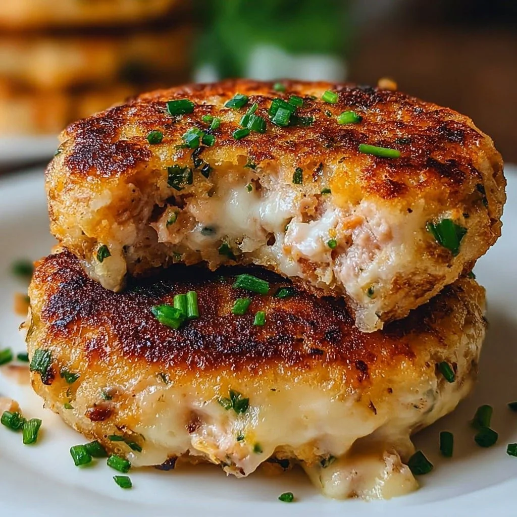 Tuna Melt Patties Recipe