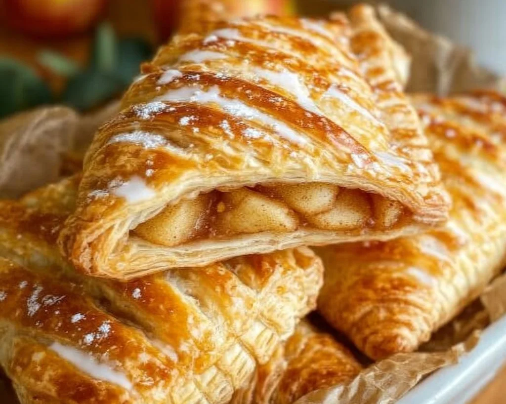 Apple Puff Pastry Turnovers