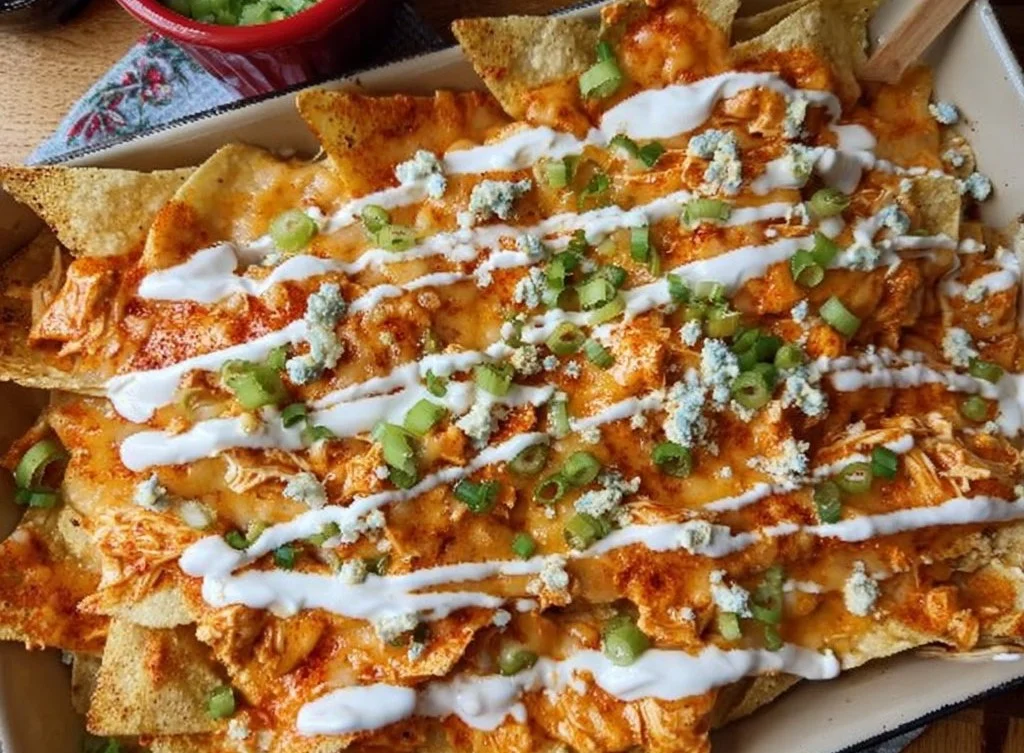 Buffalo Chicken Nachos
