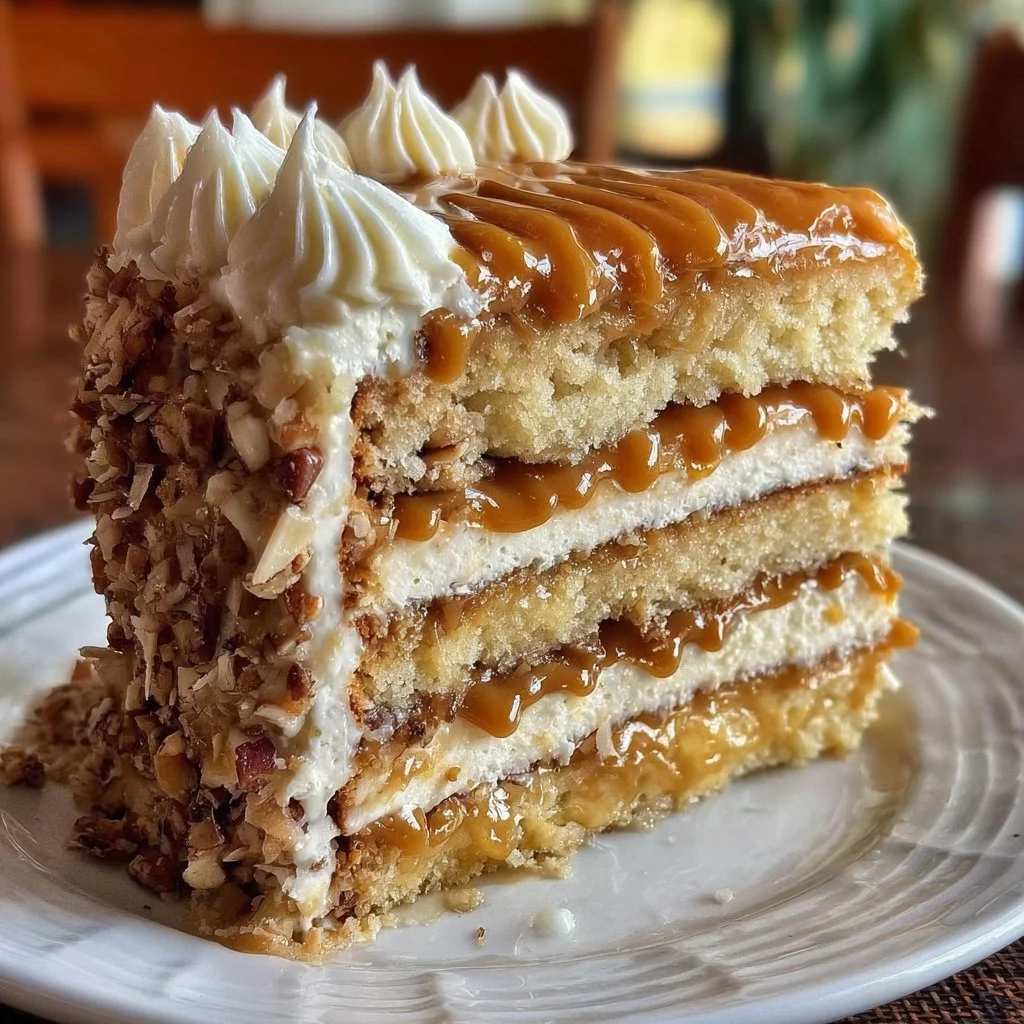 Caramel Crunch Cake