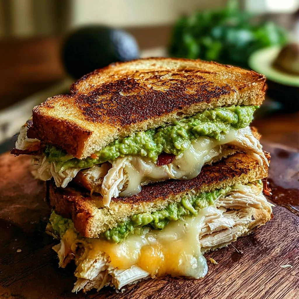 Chicken Avocado Melt Sandwich
