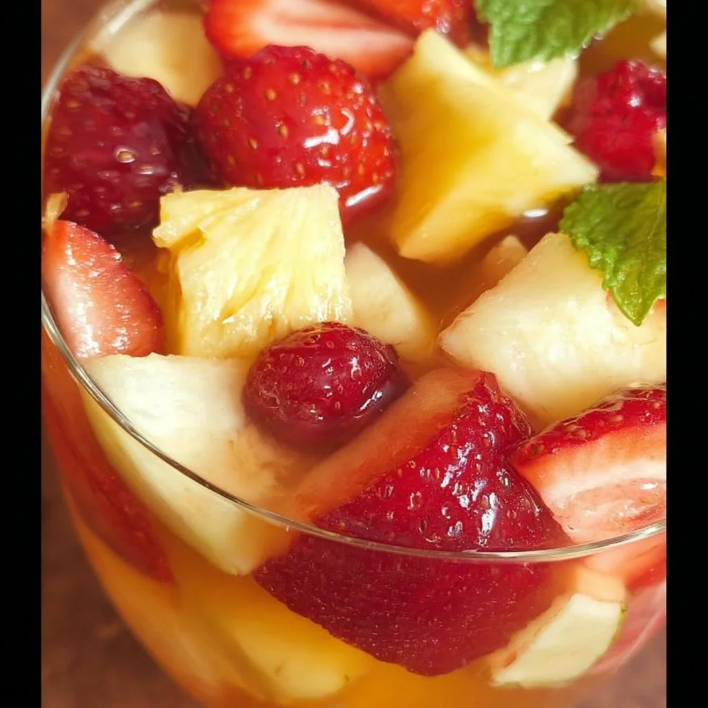 Easy Fruit Salad with Sprite