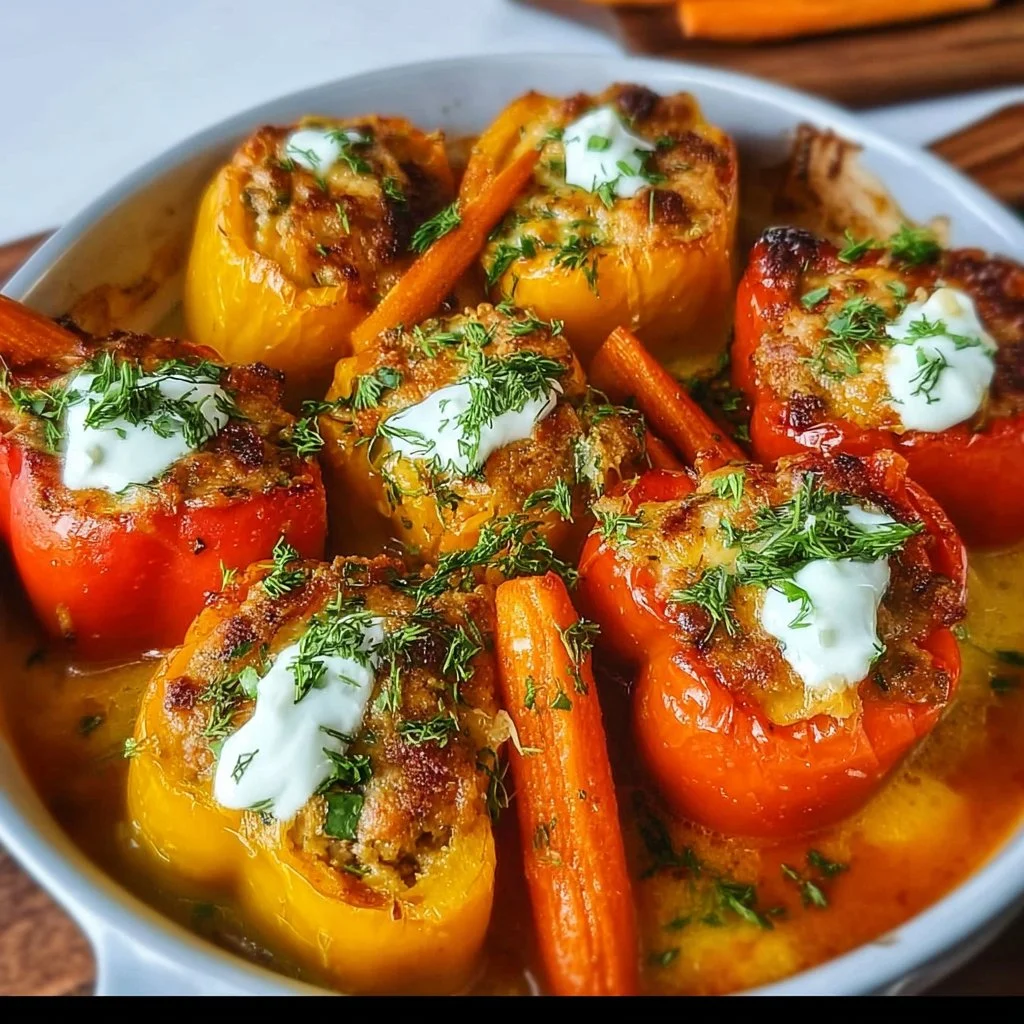 Easy Mini Stuffed Peppers