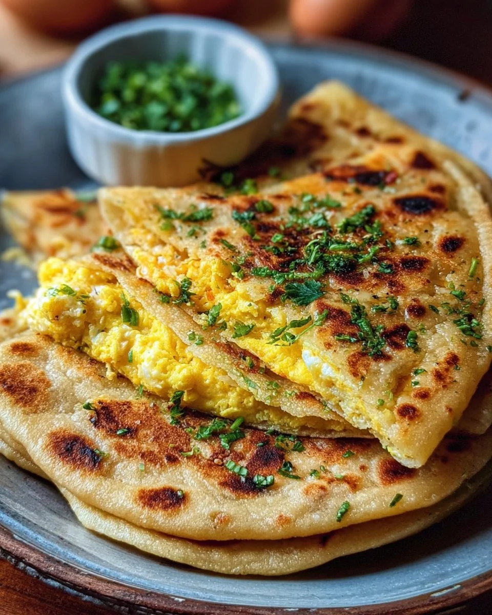 Egg Paratha Recipe