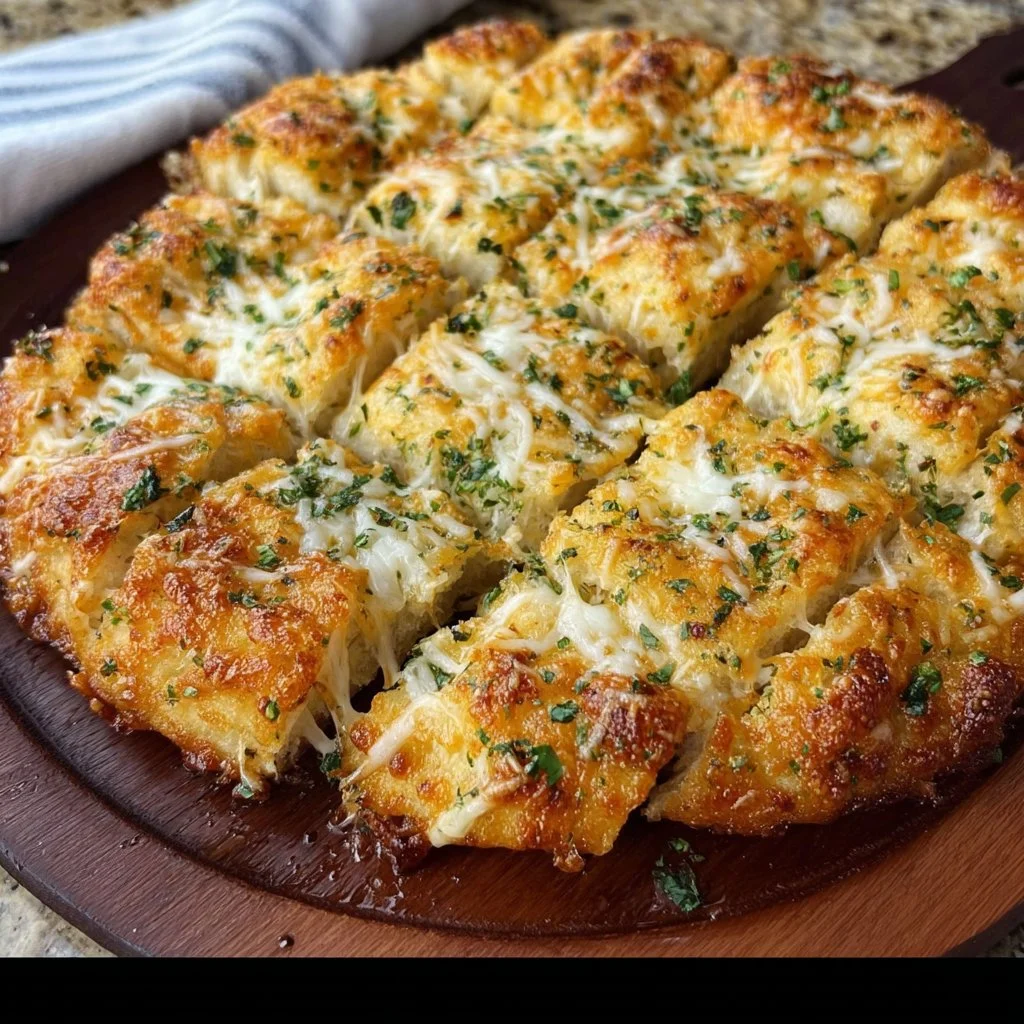 Focaccia Cheesy Garlic Bread