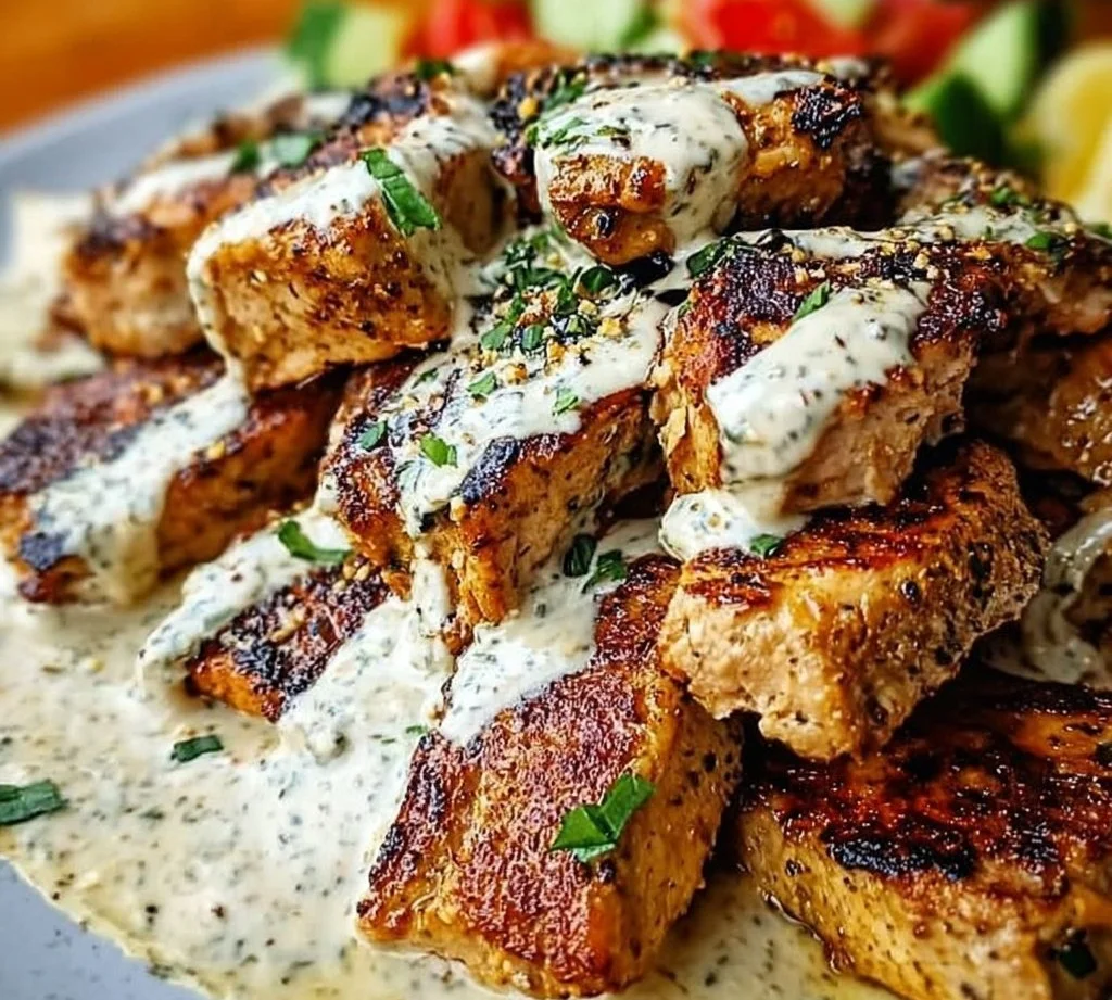 Garlic Chicken Shawarma