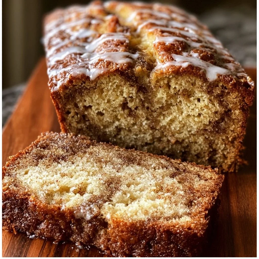 Homemade Cinnamon Swirl Banana Bread