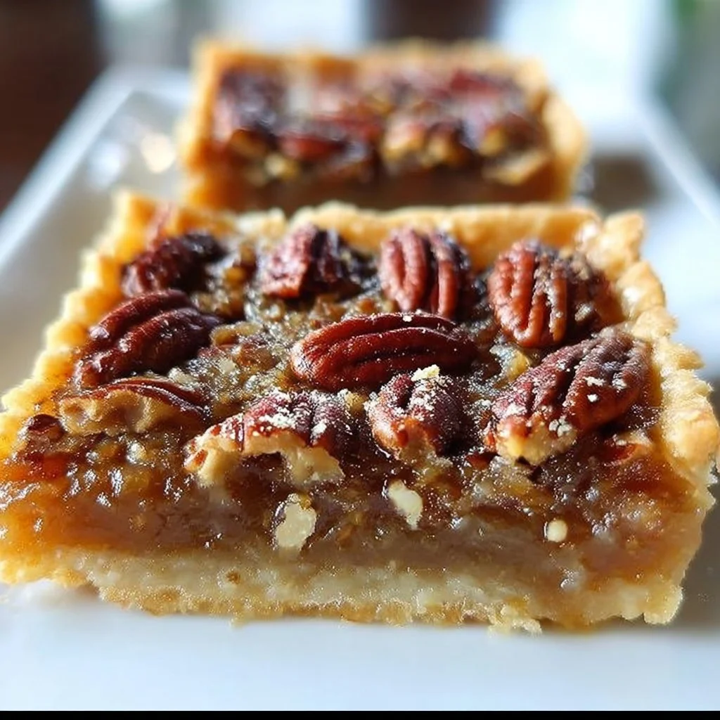 Lazy Girl Pecan Pie Bars