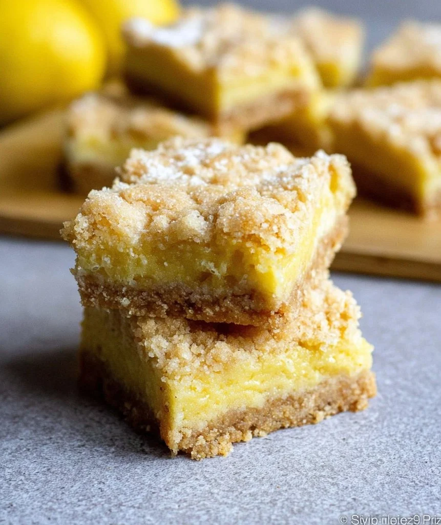 Lemon Bars with Condensed Milk