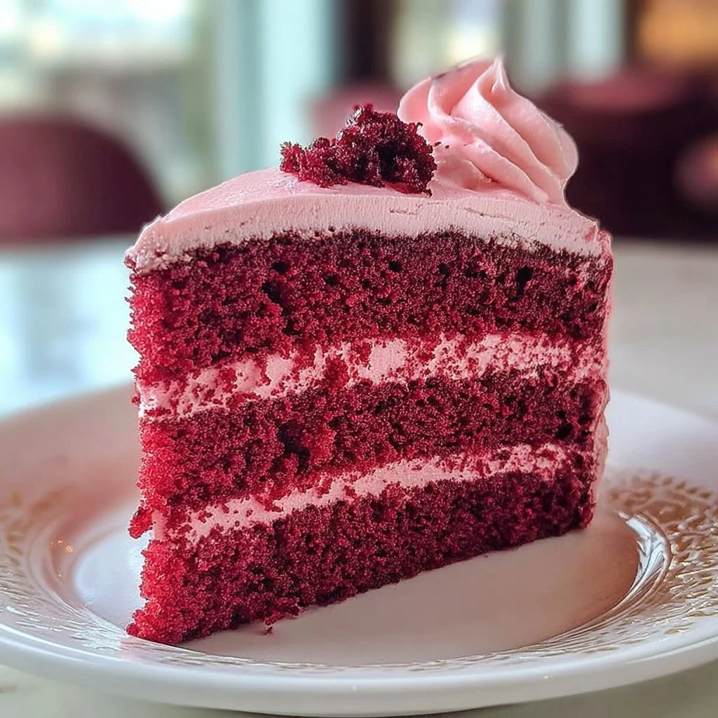 Mother's Day Pink Velvet Cake