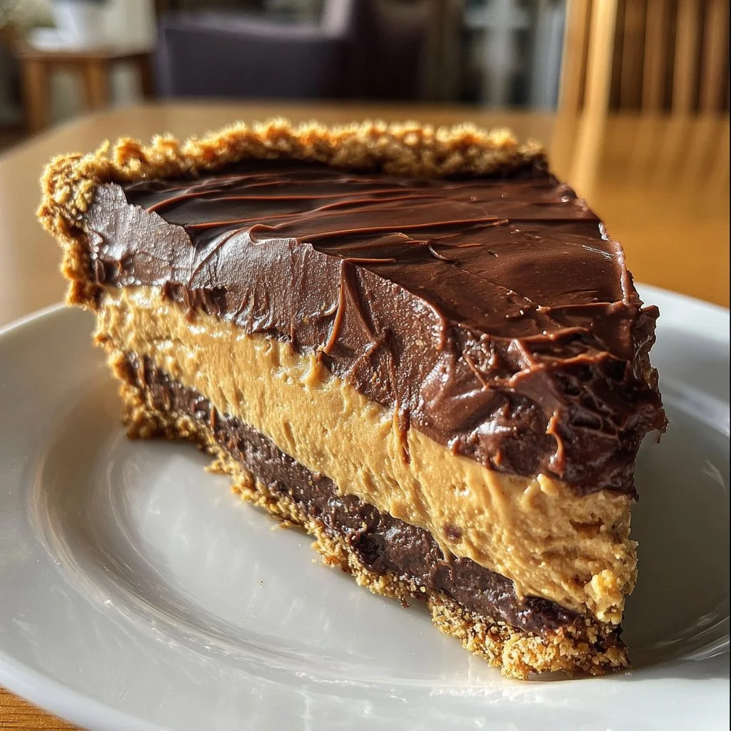 No Bake Chocolate Peanut Butter Pie 4 Hour Delight