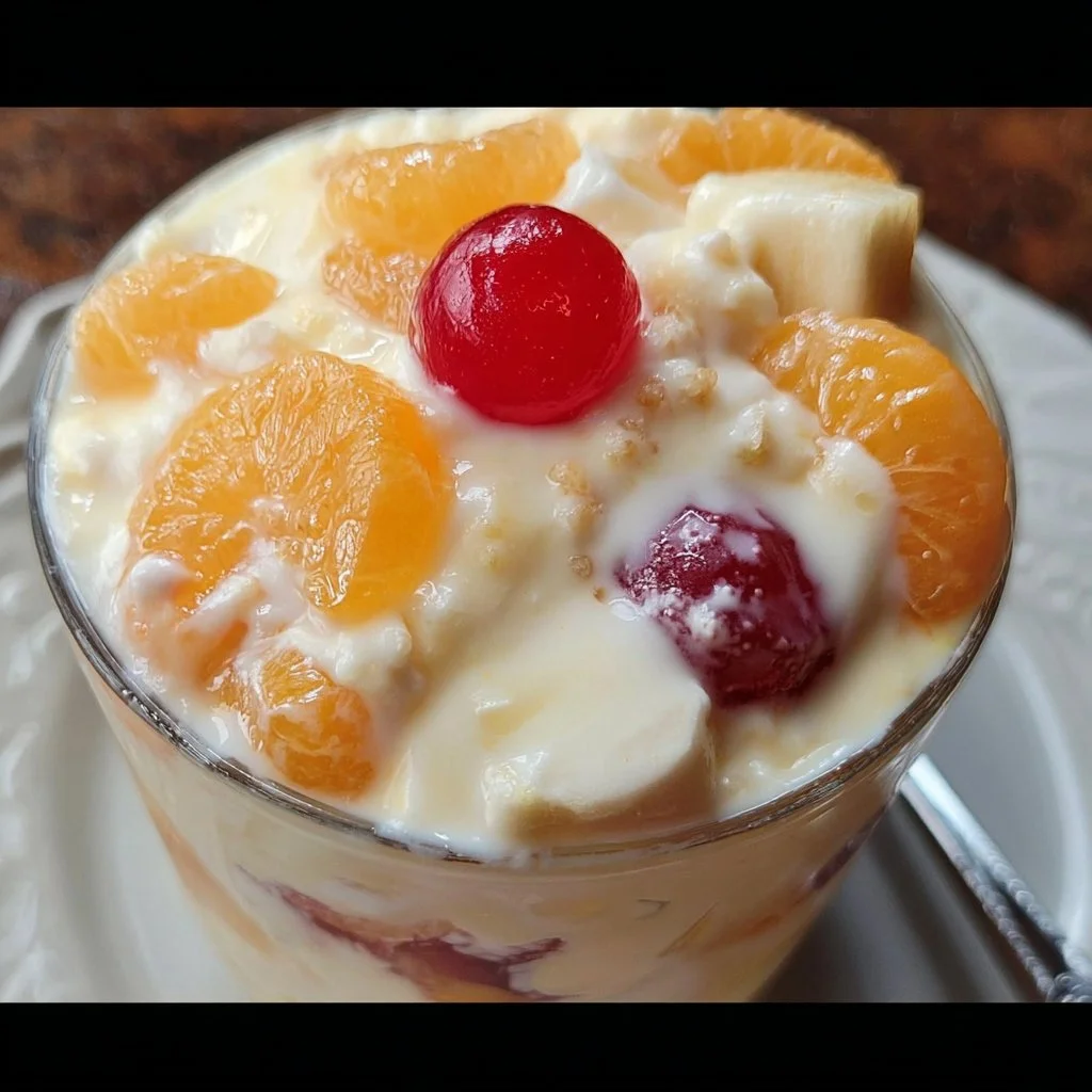 Orange Cream Fruit Salad