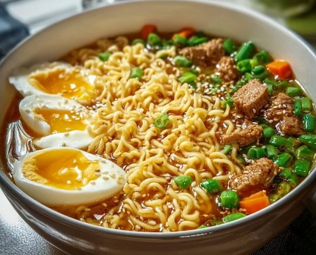Slow Cooker Beef Ramen