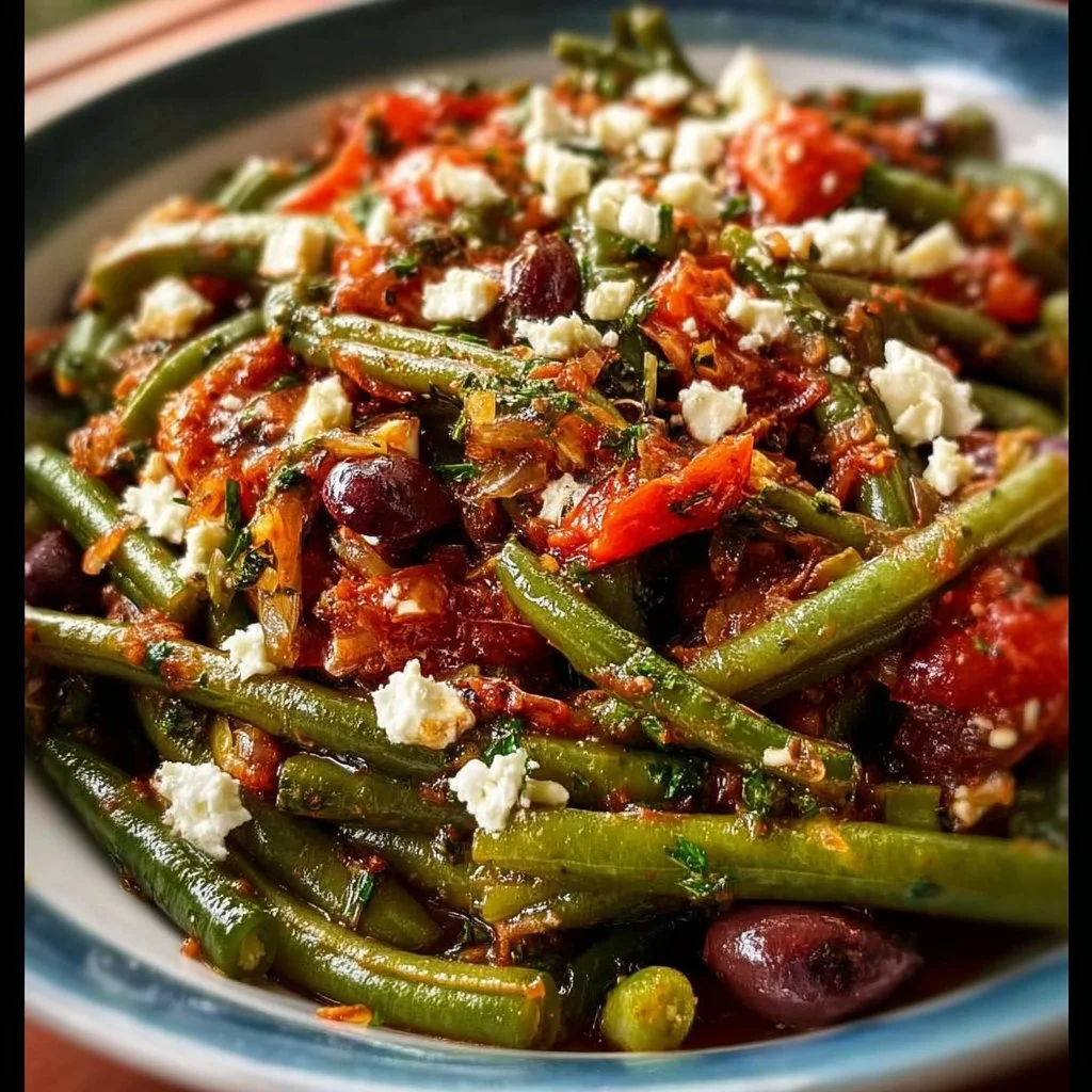 Traditional Greek Green Beans (Fasolakia)